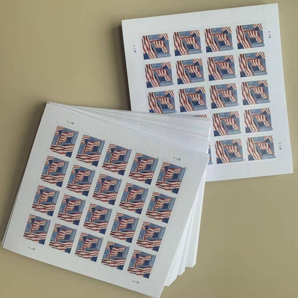 Flag 2022 Sheet USPS Stamps – All Brand New Forever Stamps 1 | Inspire ...