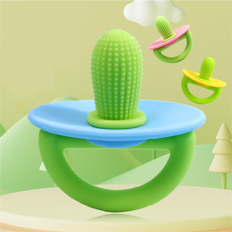 Silicone Teether Ring Pacifier Type Teething Tool for Babies | Inspire ...