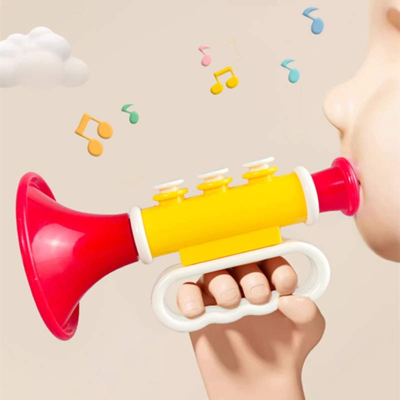 Kids Mini Baby Trumpet Toy Montessori Musical Horn Gift | Inspire Uplift
