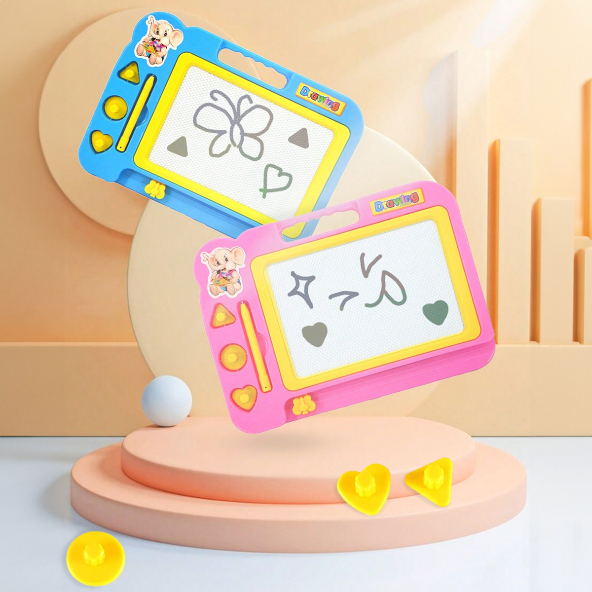 Colorful Magnetic Drawing Board for Kids | Inspire Uplift