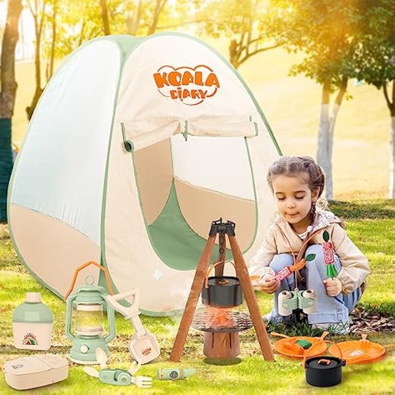 Kids Camping Set Toy Outdoor Explorer Kit for Boys and Girls | Inspire ...