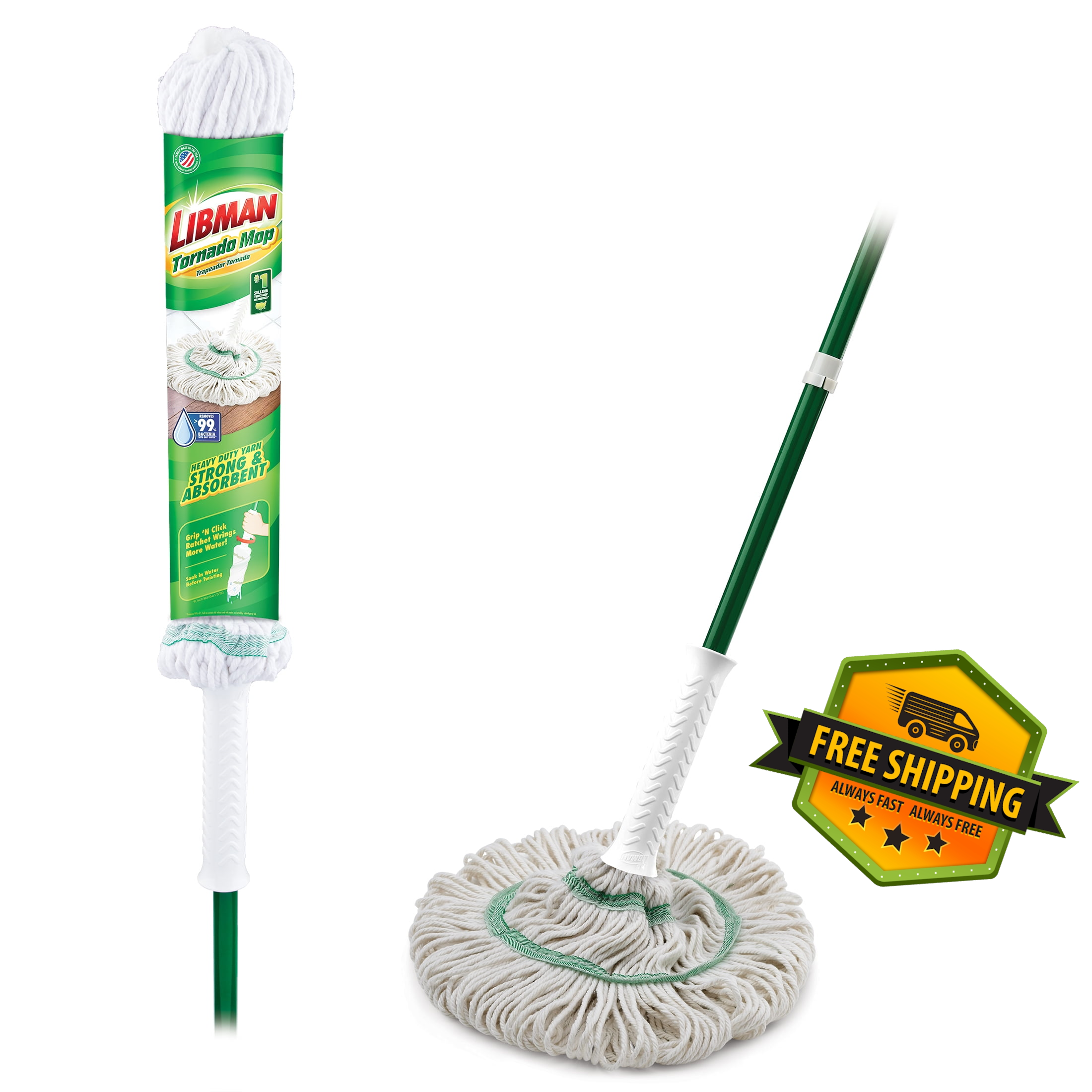 Tornado Mop Cotton Blend Mop - N964 | Inspire Uplift