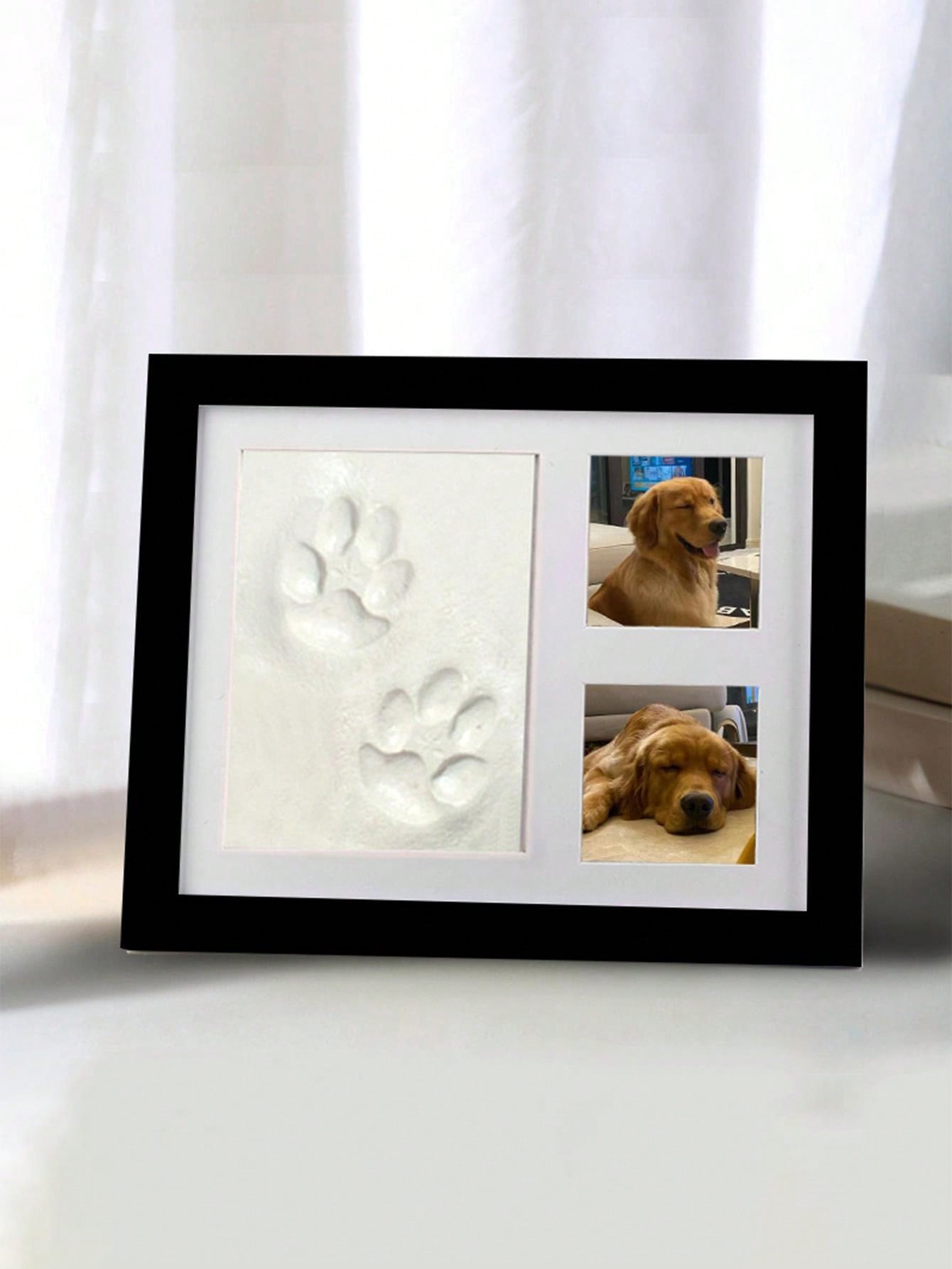 Pet Paw Print Photo Frame Dog and Cat Footprints Commemorati | Inspire ...