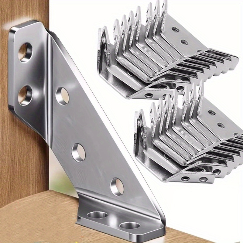 Thickened Stainless Steel Angle Brackets for Furniture | Inspire Uplift