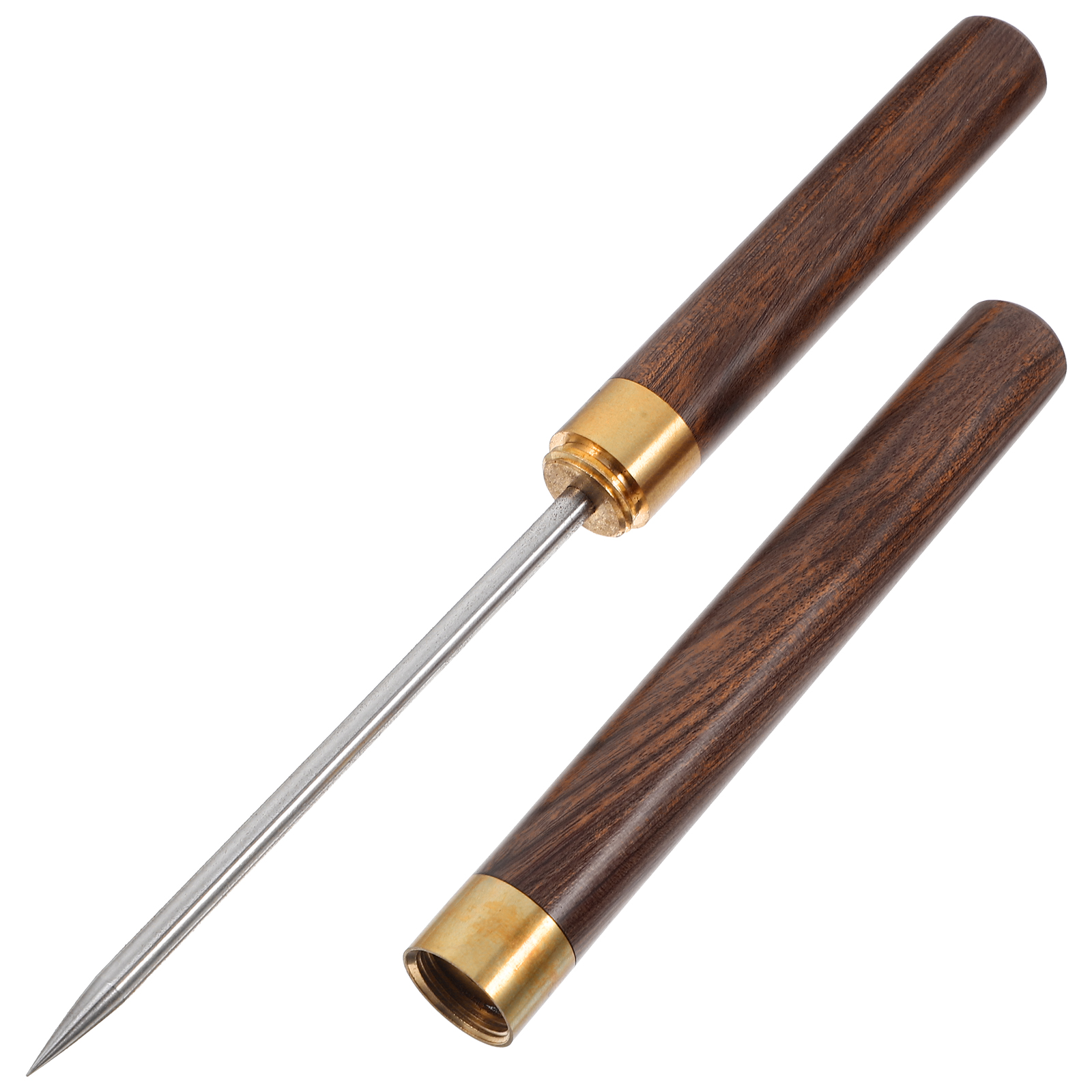 Stainless Steel Ice Pick with Wooden Handle for Bartending | Inspire Uplift