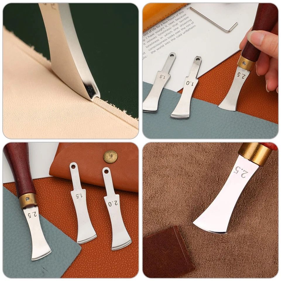 Leather Edge Creaser Tool Kit for DIY Leathercraft | Inspire Uplift