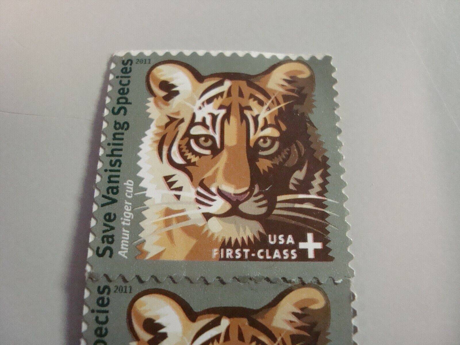Save Vanishing Species Amur Tiger 2011 Stamp, Artistry in St | Inspire ...