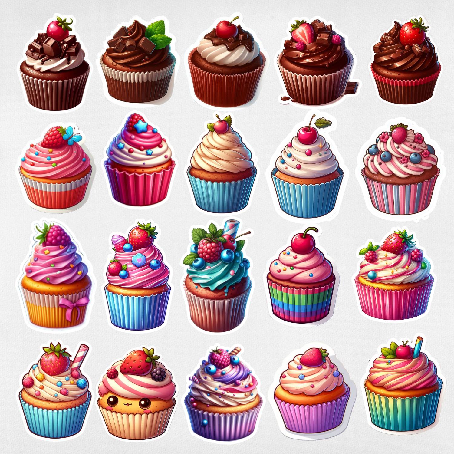 cupcake icons svg - Inspire Uplift