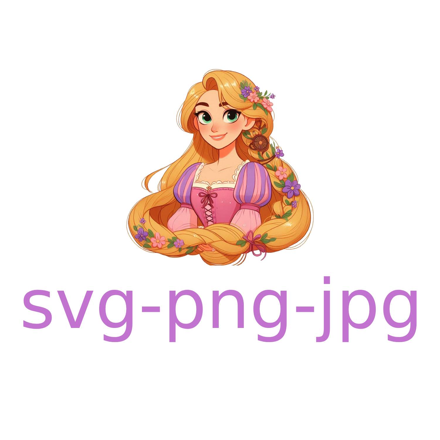 Rapunzel Svg, Disney Rapunzel Tangled Svg, Disney Princess S | Inspire ...