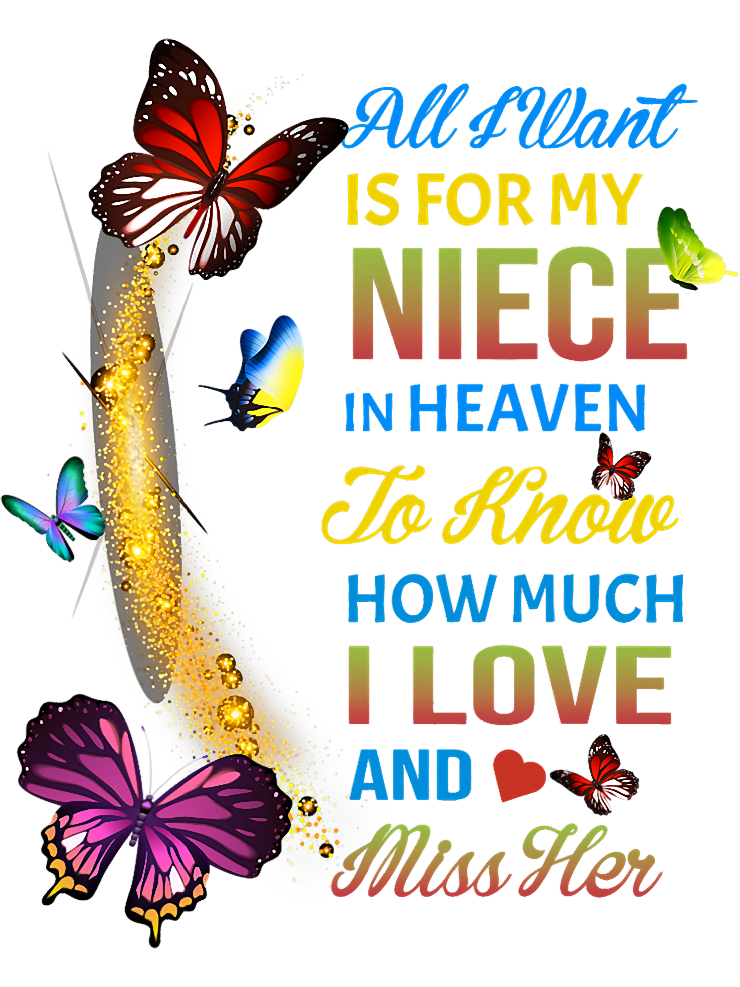 I Want Is For My Niece In Heaven To Know How Much I Love Her | Inspire ...