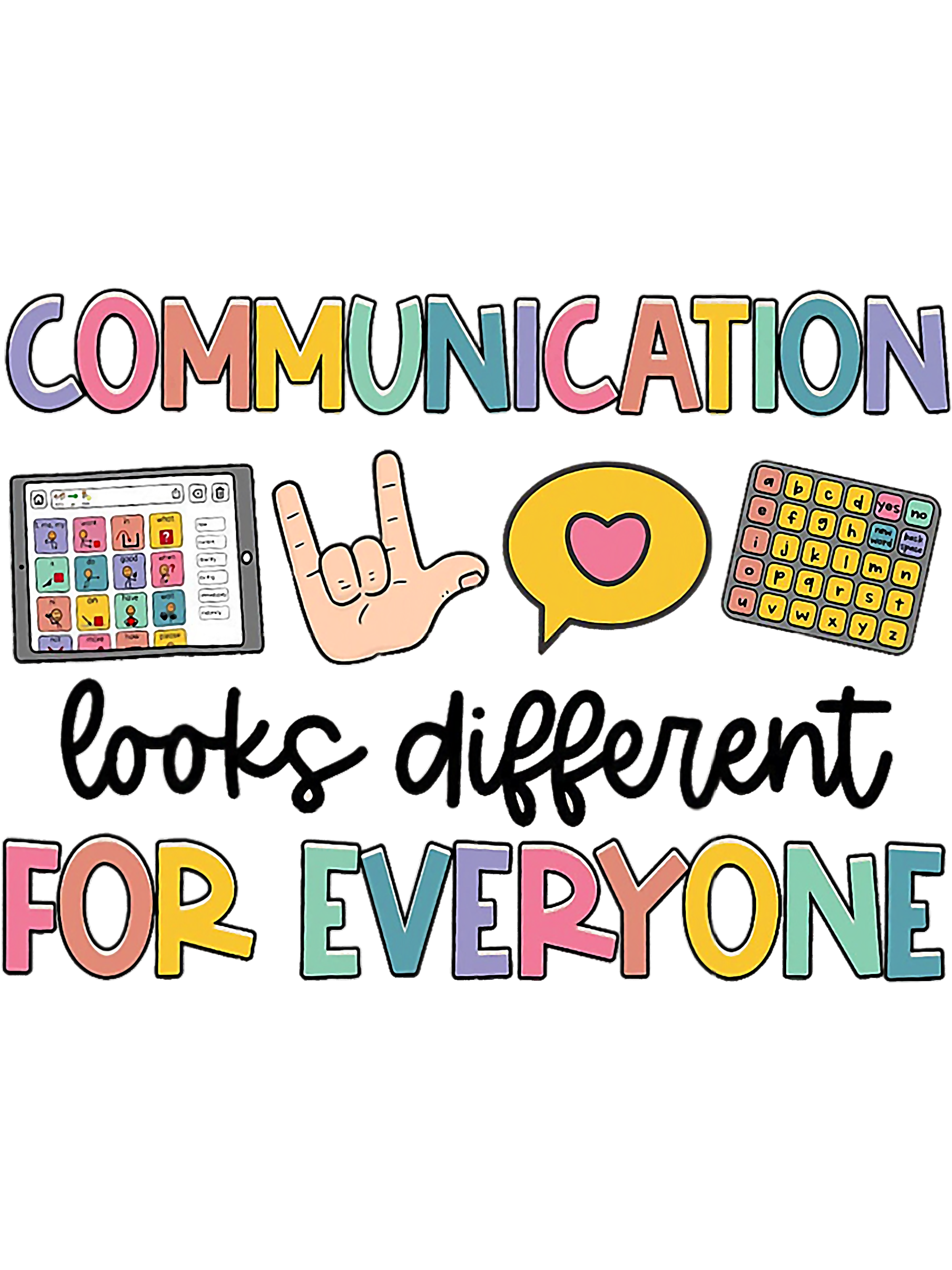 Autism Communication Looks Different For Everyone,Png, Png F | Inspire ...
