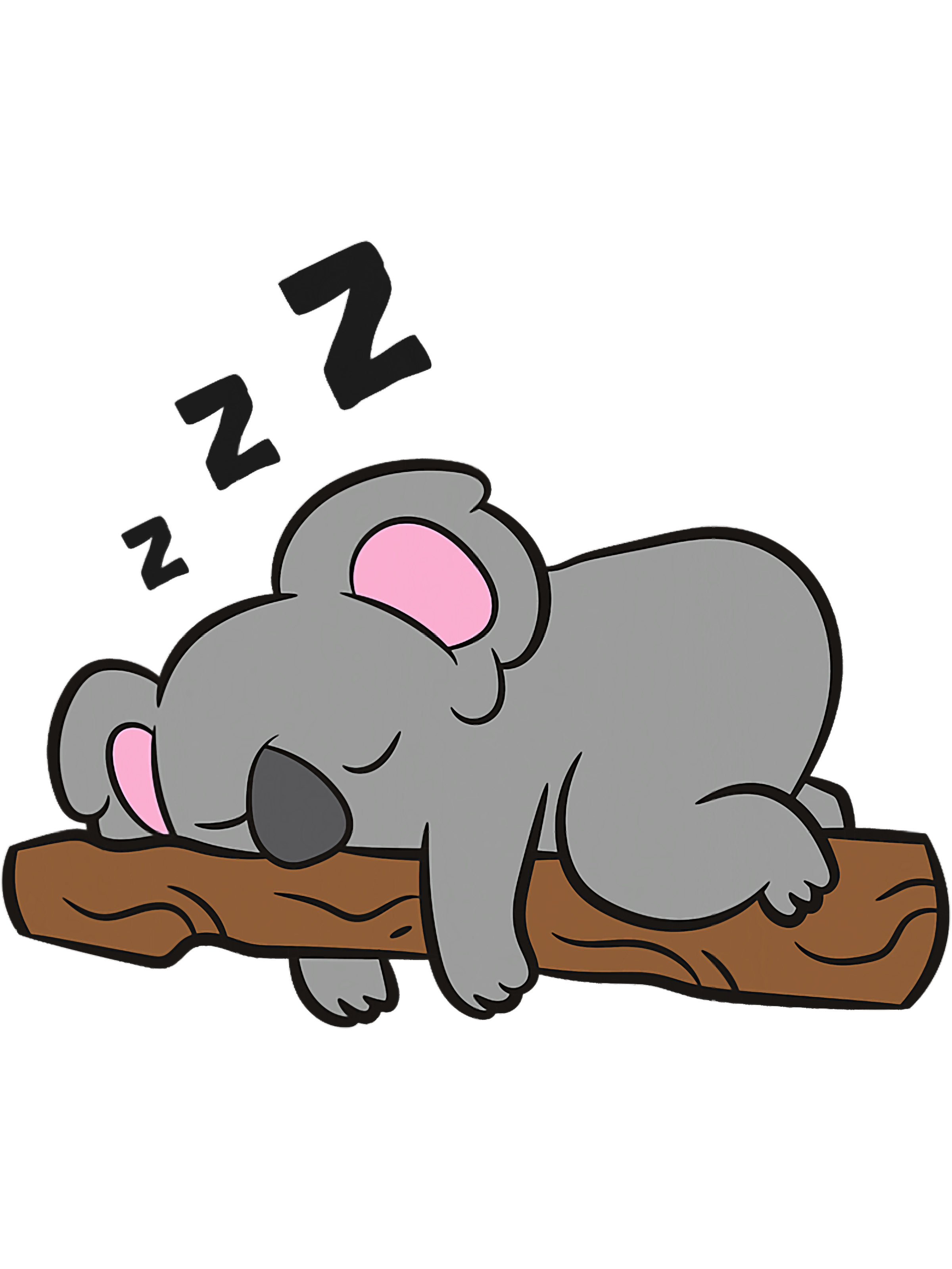 Cute Sleeping Koala Bear Lazy Koala,Png, Png For Shirt, Png | Inspire ...