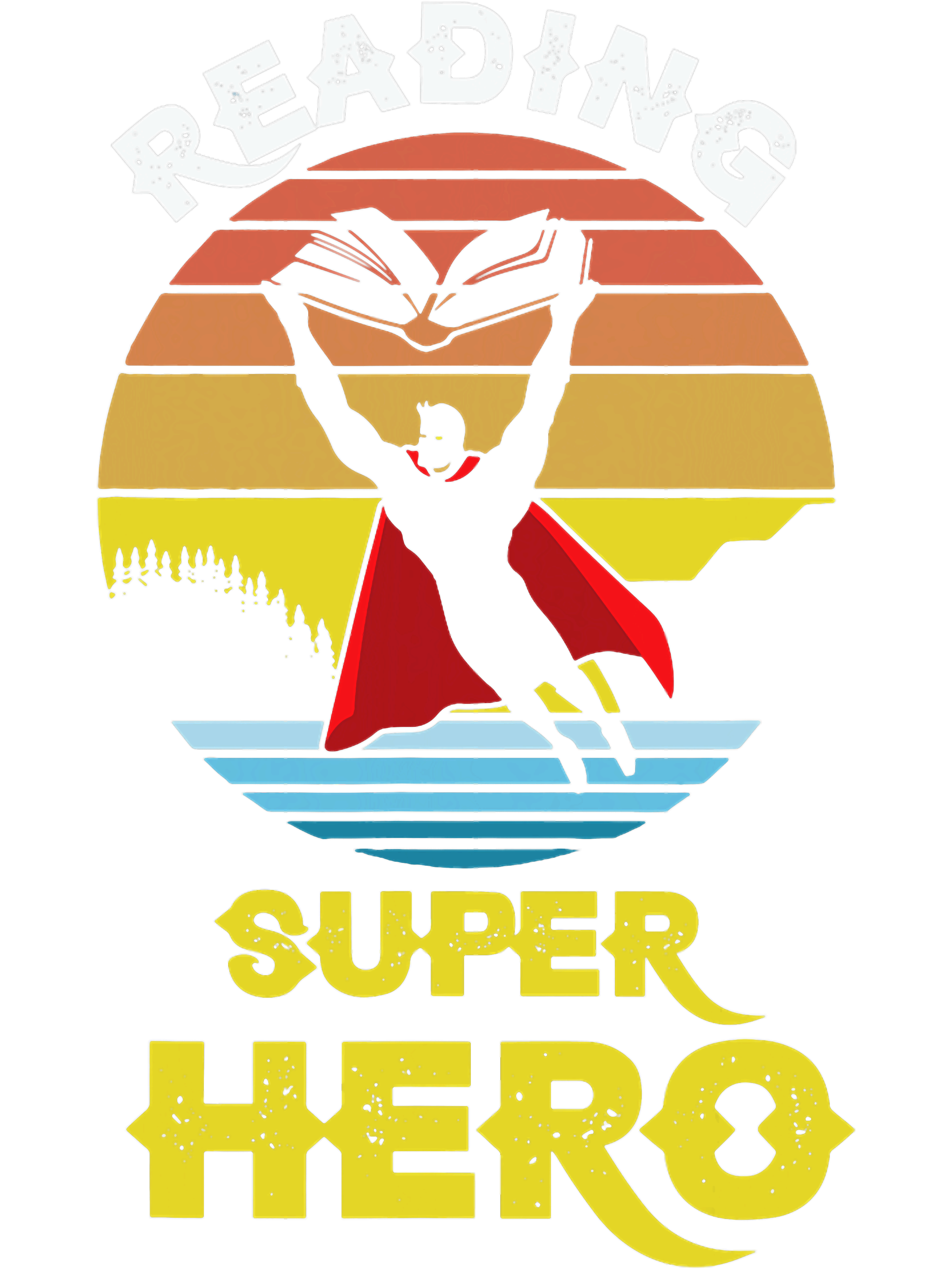 Book Lovers Reading Super Hero Librarian Apparel, Png, Png F | Inspire ...