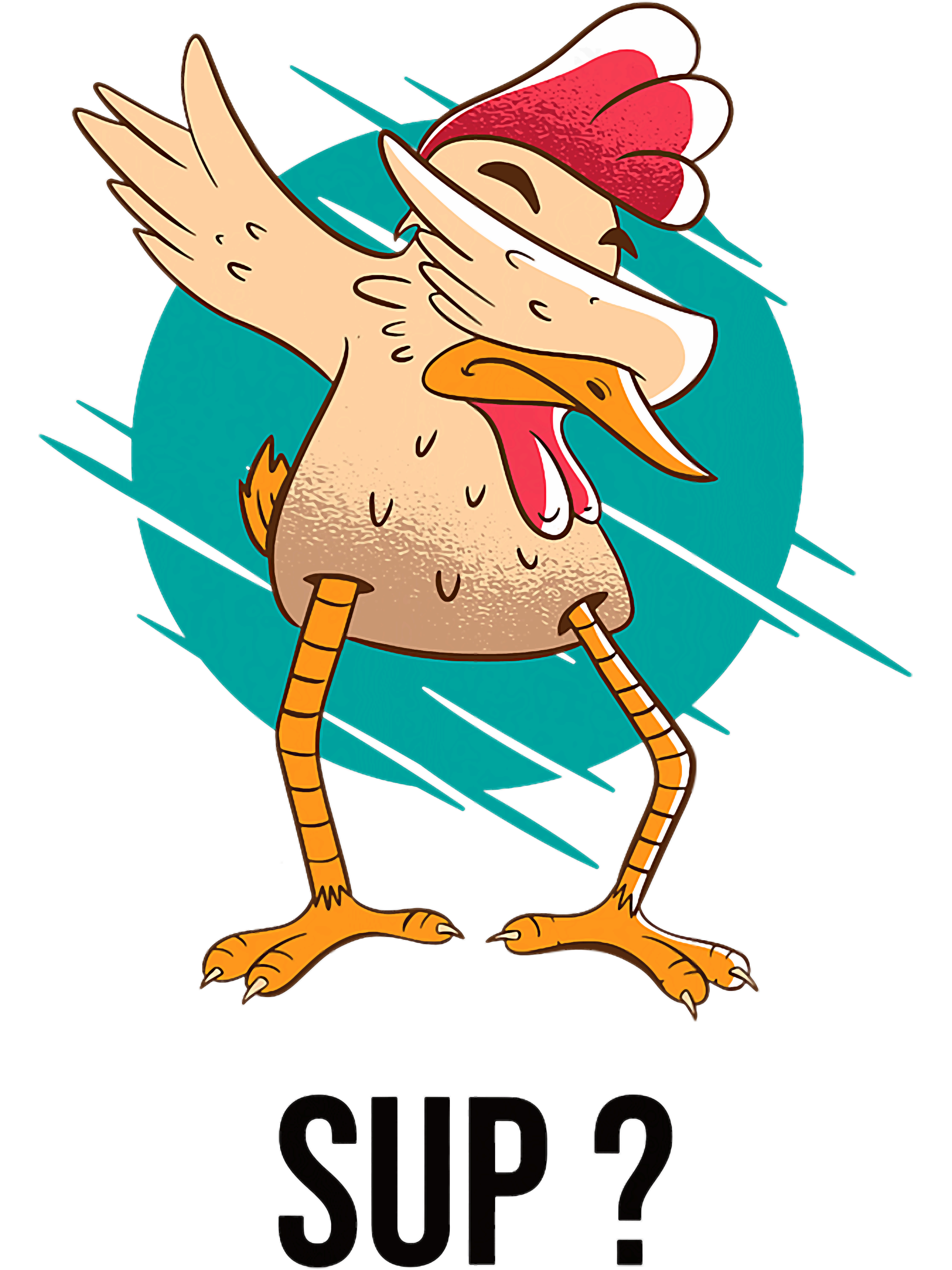 Funny Dabbing Chicken Chicks Hen Poultry Coop Chicken,Png, P | Inspire ...