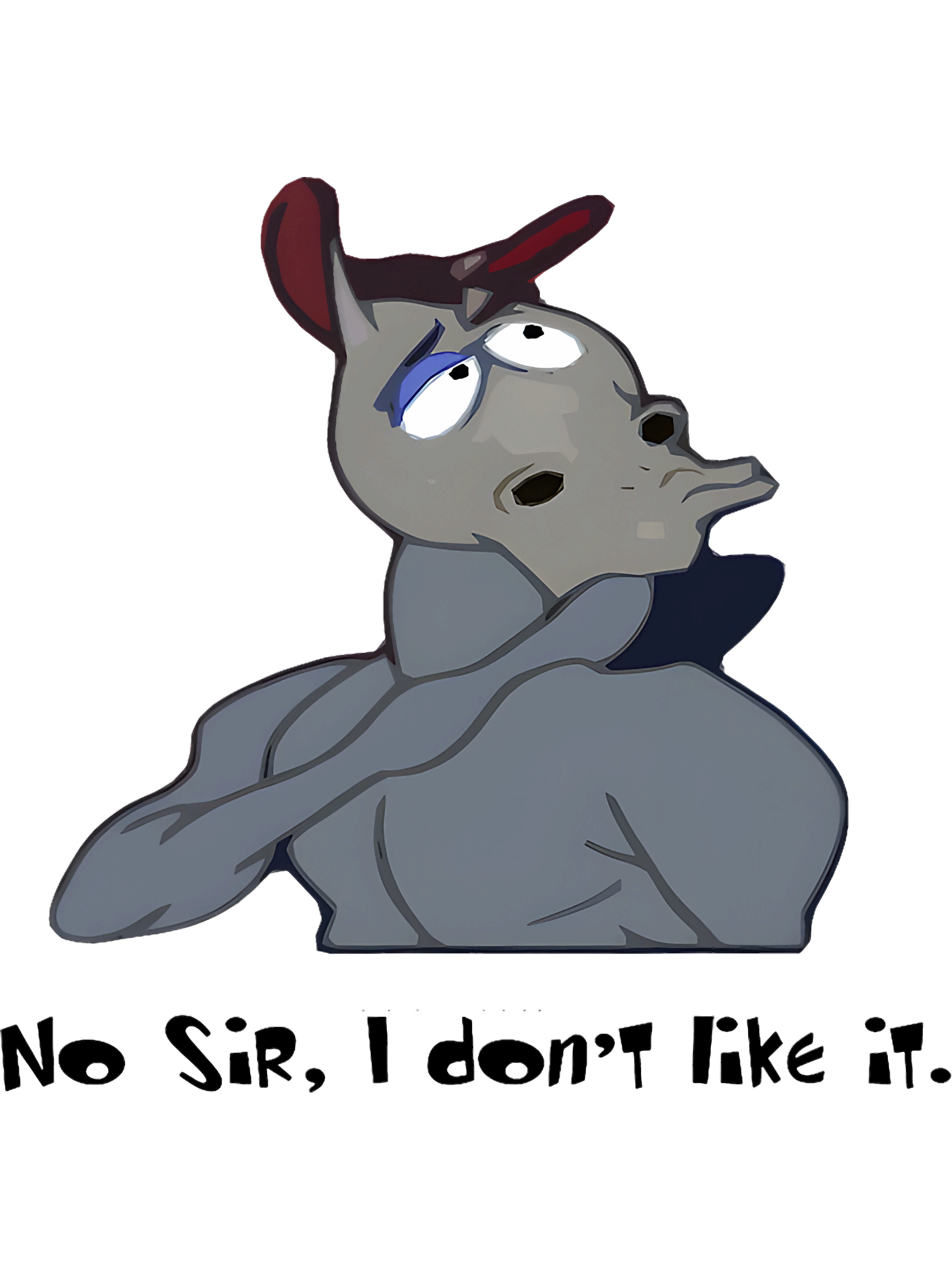 Funny Donkey No Sir I Dont Like It Funny Sarcastic Gift,Png, | Inspire ...