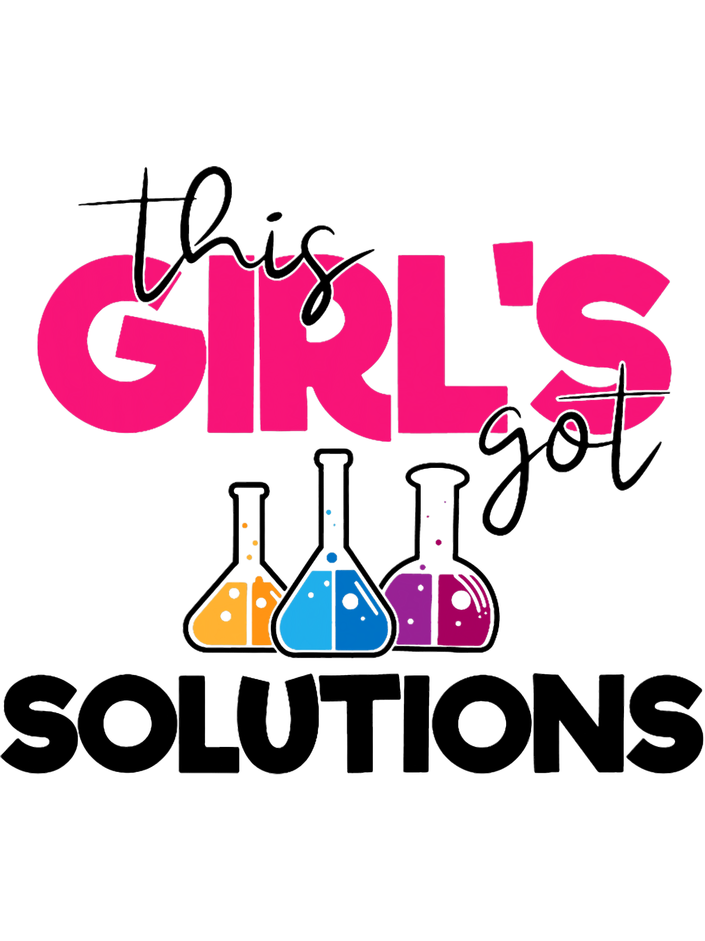 Funny Science Girl Chemistry Biology School Teacher,Png, Png | Inspire ...