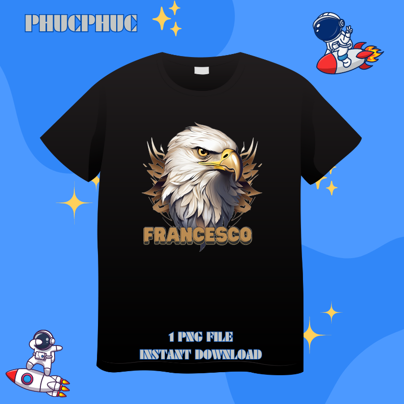 Francesco The Eagle of LibertyPng, Png For Shirt, Png Files | Inspire ...