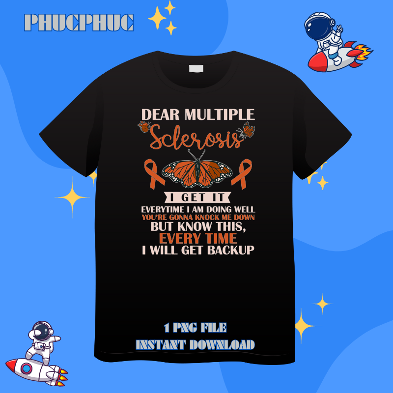 Multiple Sclerosis Butterfly Ribbon World MS DayPng, Png For | Inspire ...