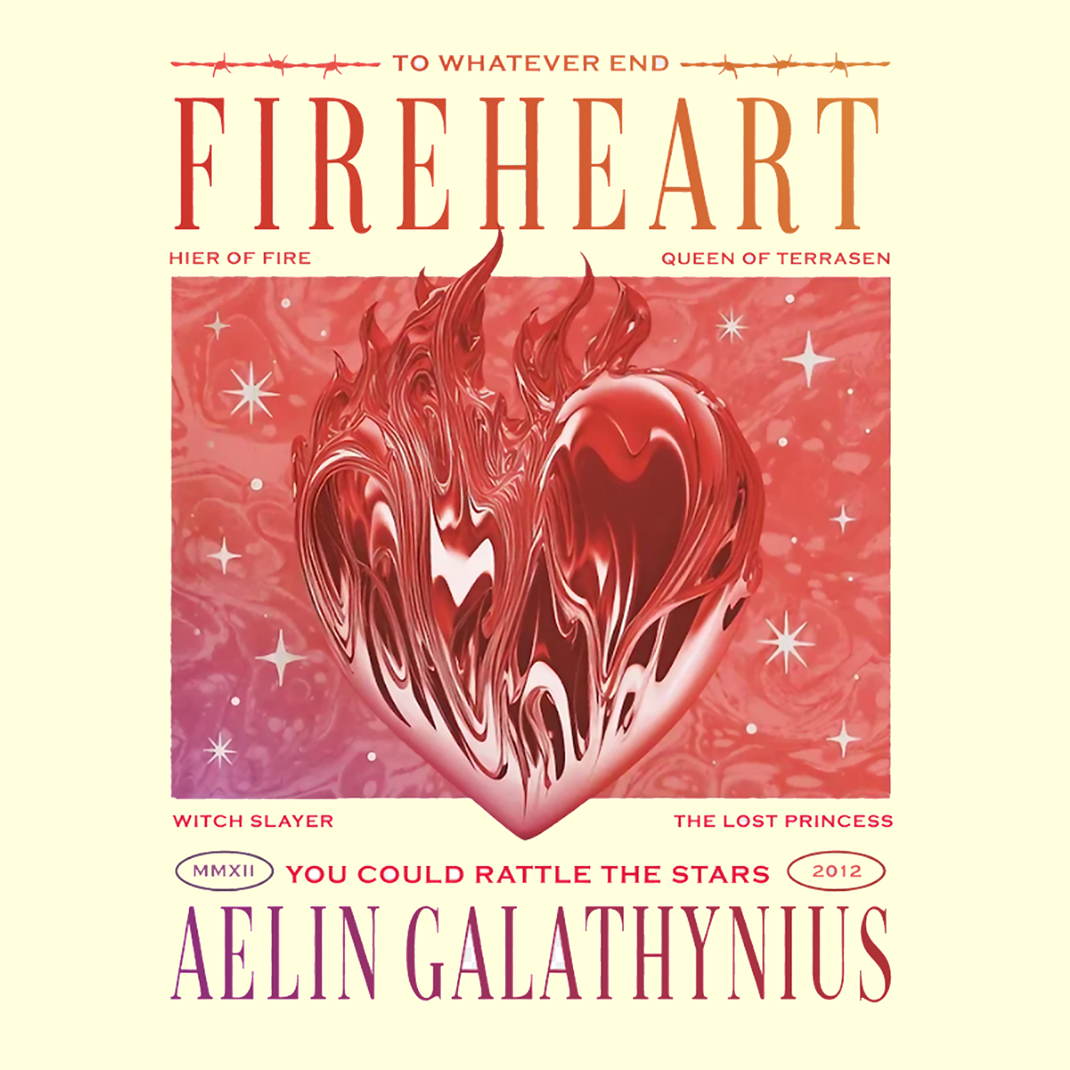Fireheart SVG Aelin Galathynius To Whatever End Throne of Gl | Inspire ...