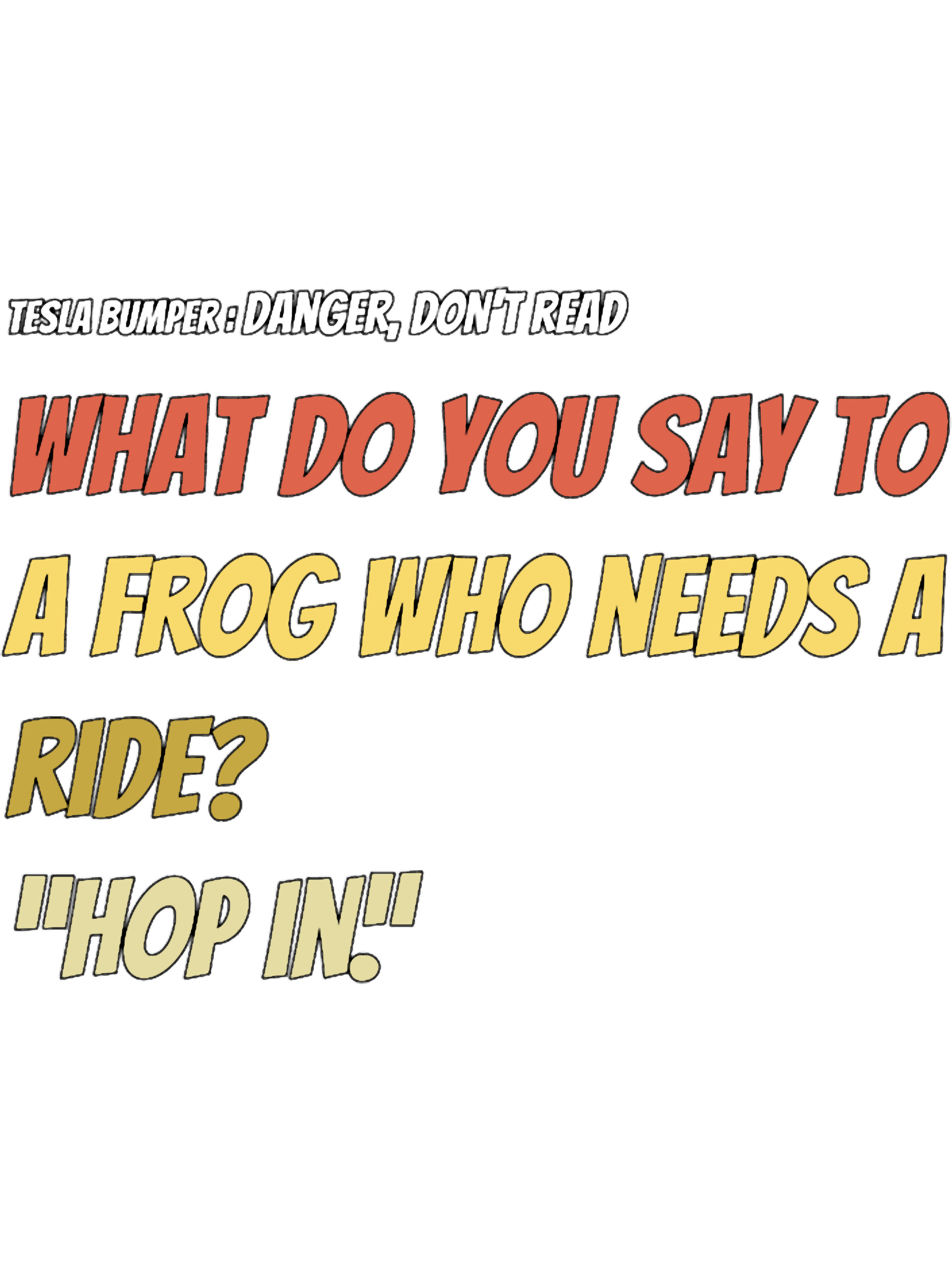 Woody Woodpecker Falling RollerFrog Tesla Bumper Skating | Inspire Uplift