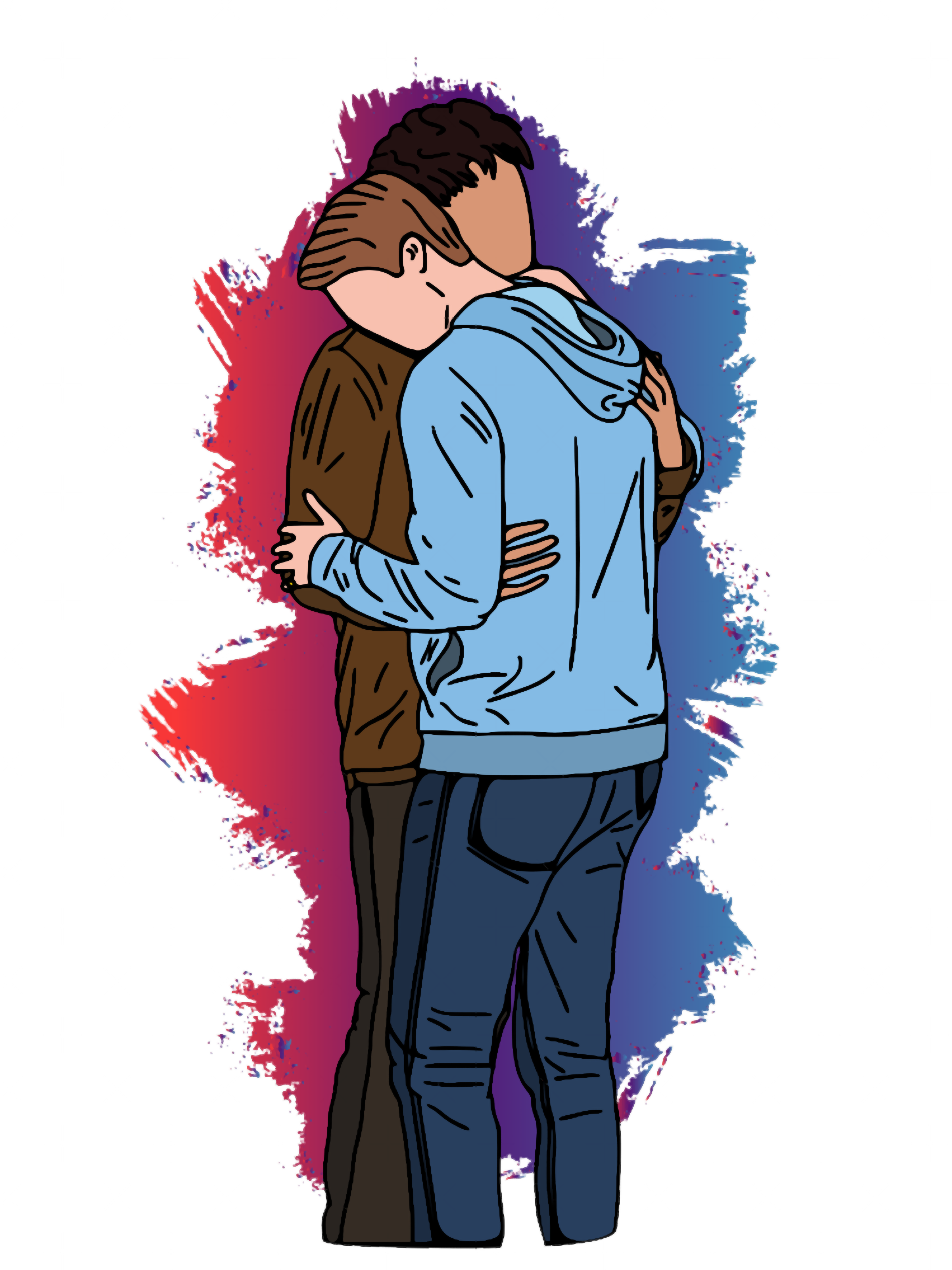 RWRB movie alex and henry hug,red white and royal blue versi | Inspire ...