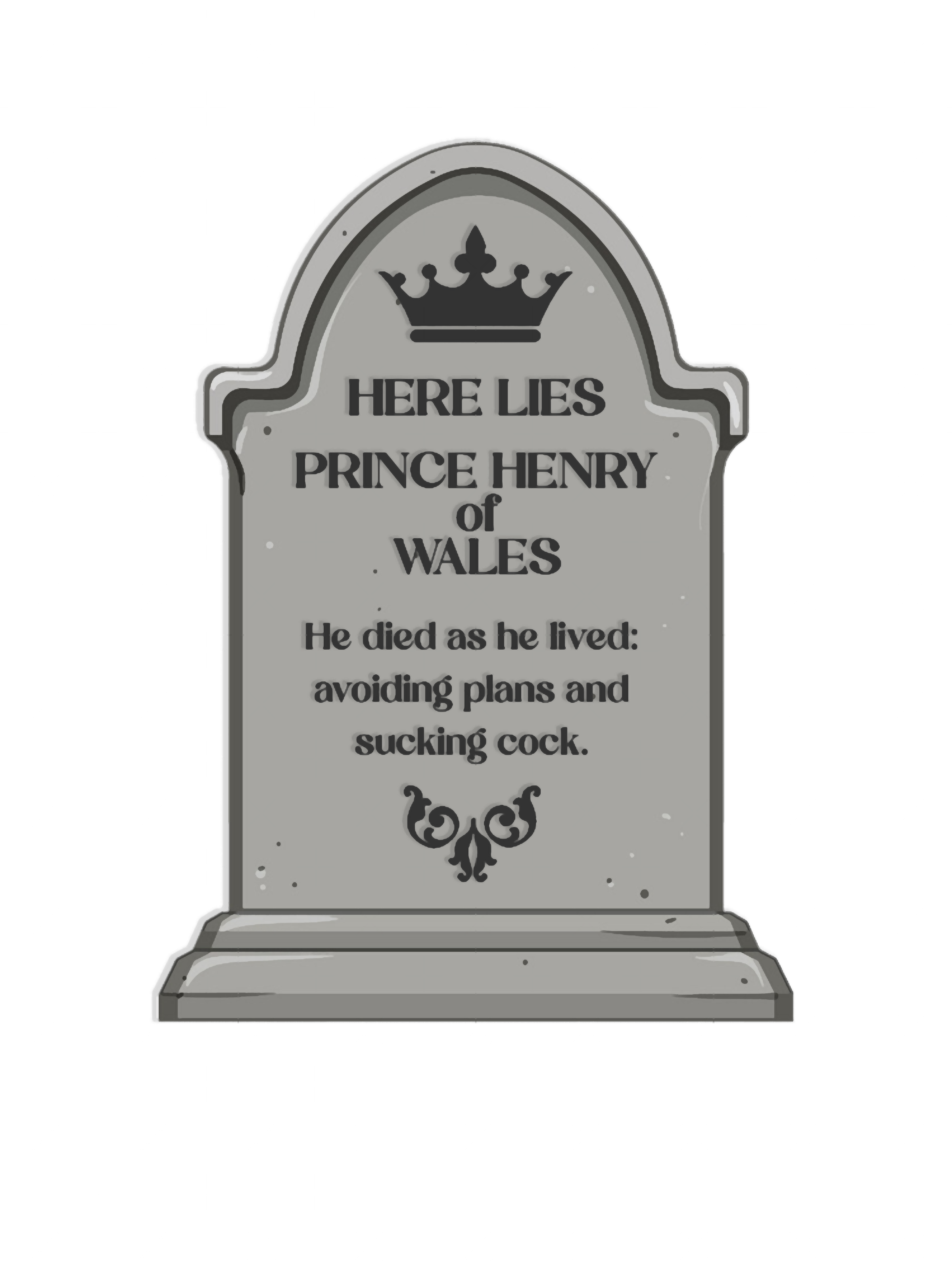 RWRB Red White and Royal Blue Here lies Prince Henry | Inspire Uplift