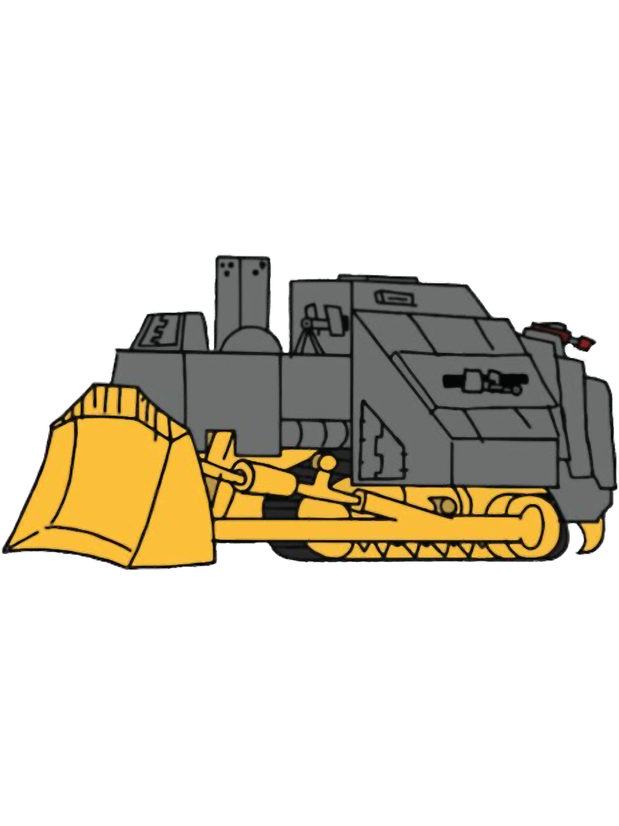 Killdozer cutout Long | Inspire Uplift