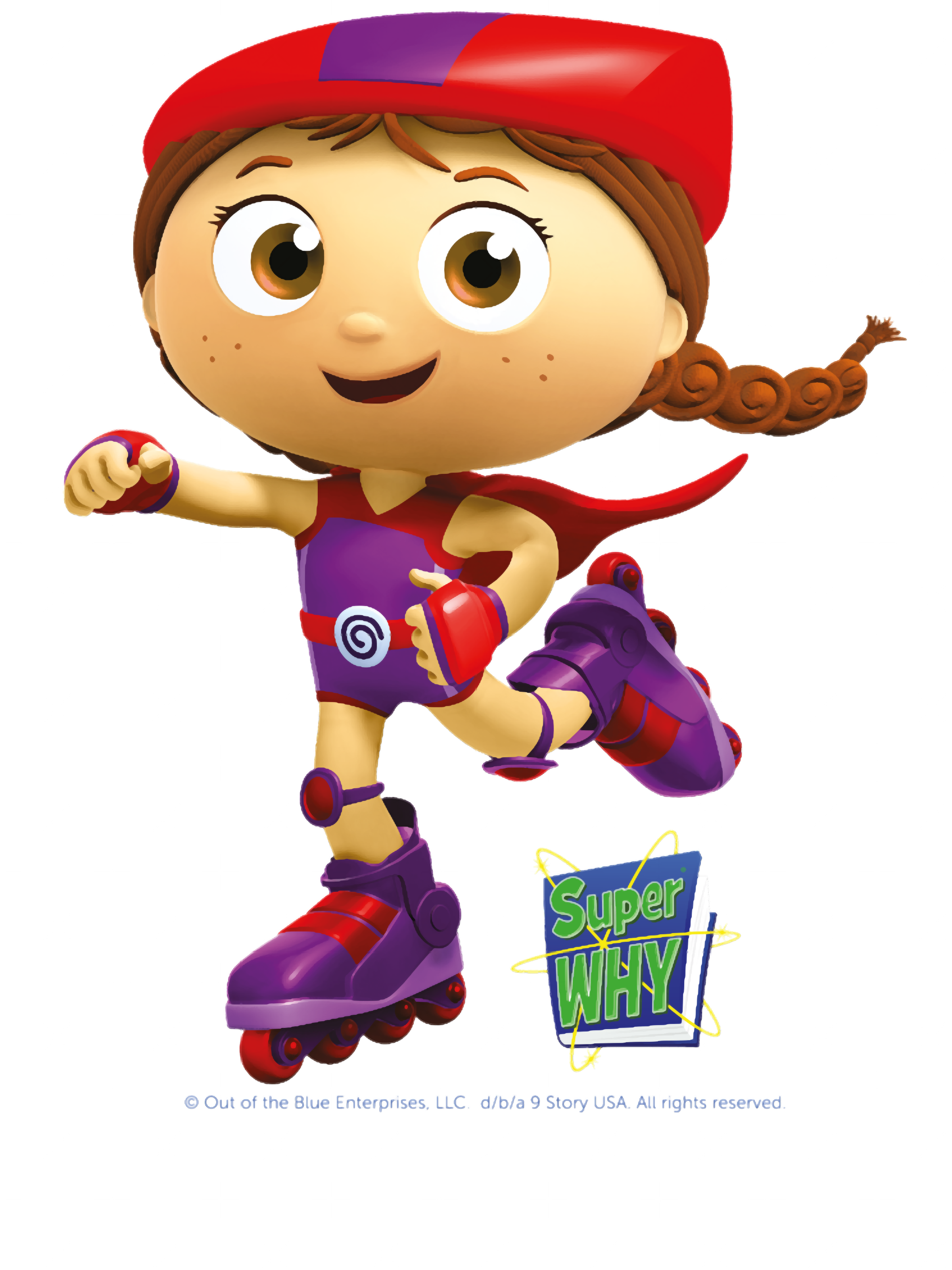 Super Why! Little red riding hood aka Wonder Red | Inspire Uplift