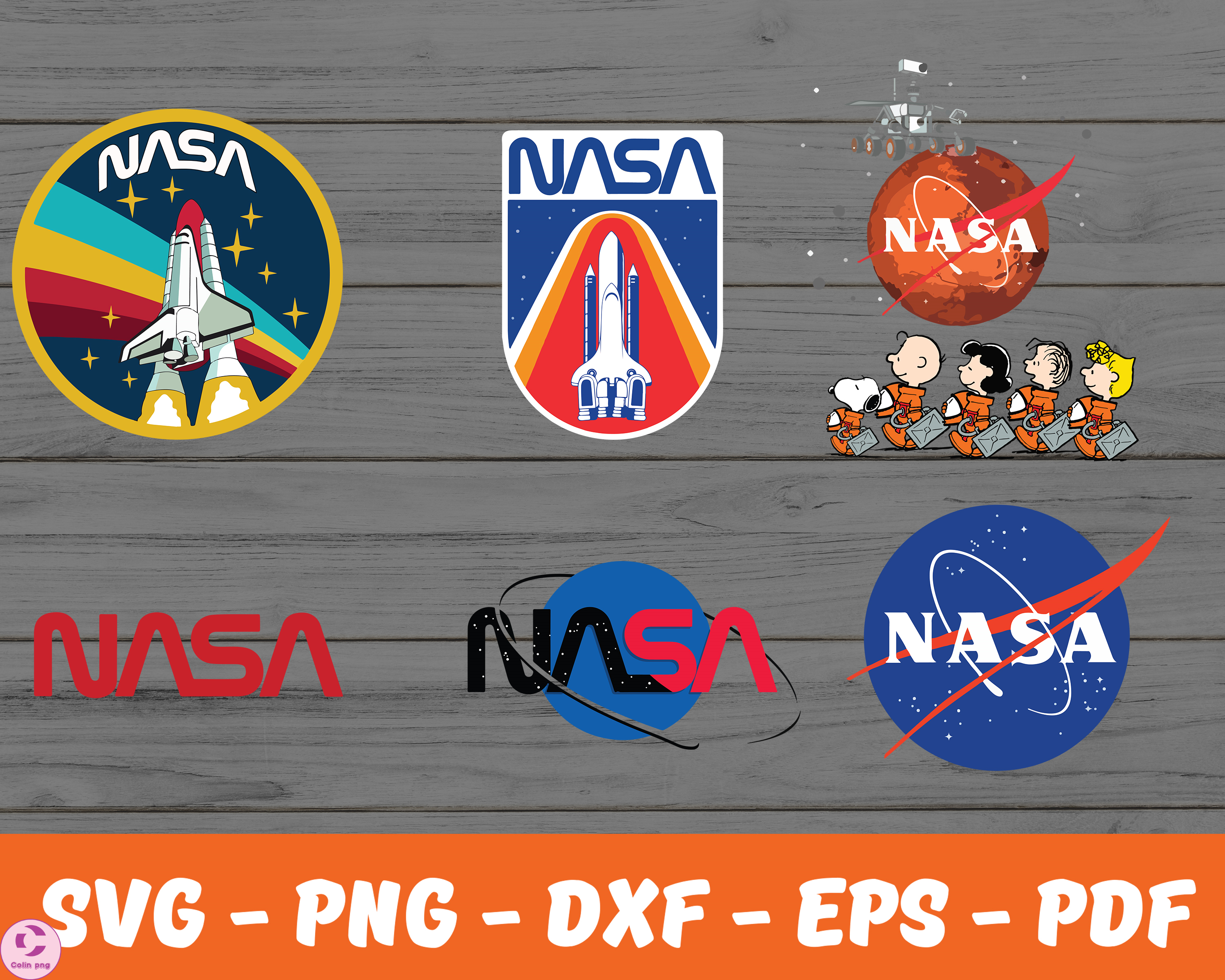 NASA Svg,Cartoon Svg, Bundle Cartoon Svg 108 - Inspire Uplift