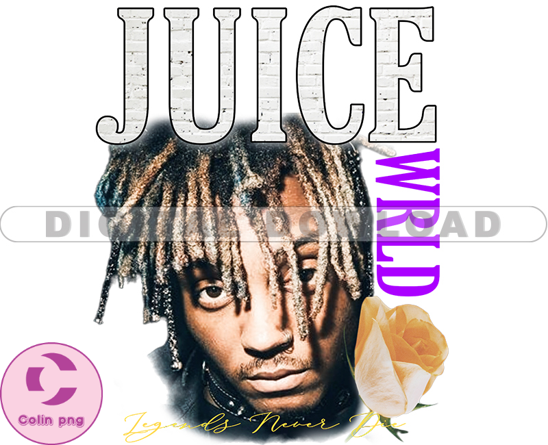 Juice WRLD Rapper, Juice WRLD Tshirt Design, File For Cricut - Inspire ...