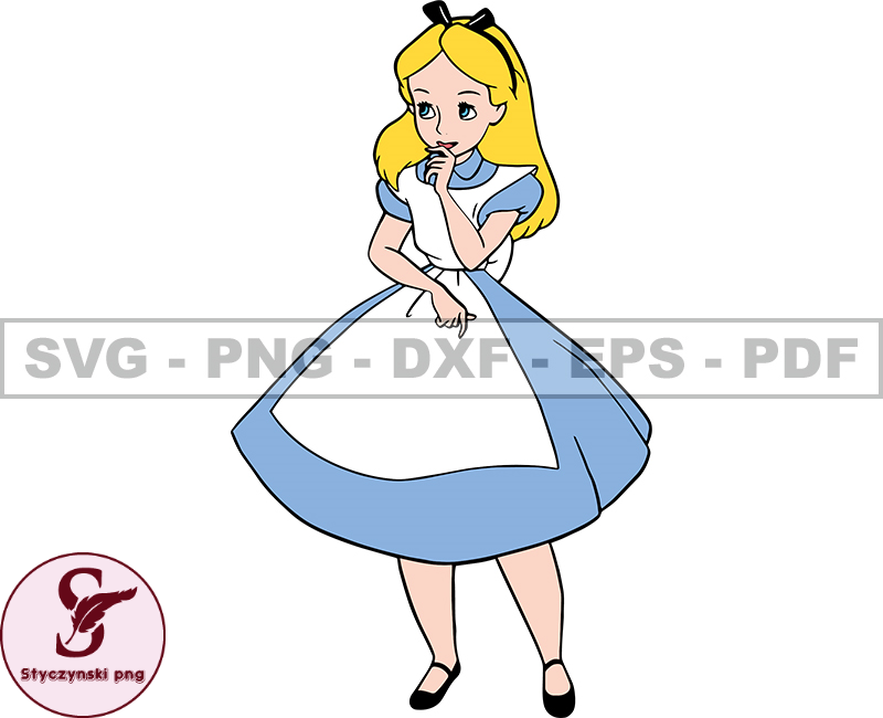 Alice in Wonderland Svg, Alice Svg, Cartoon Customs Svg, Inc - Inspire ...
