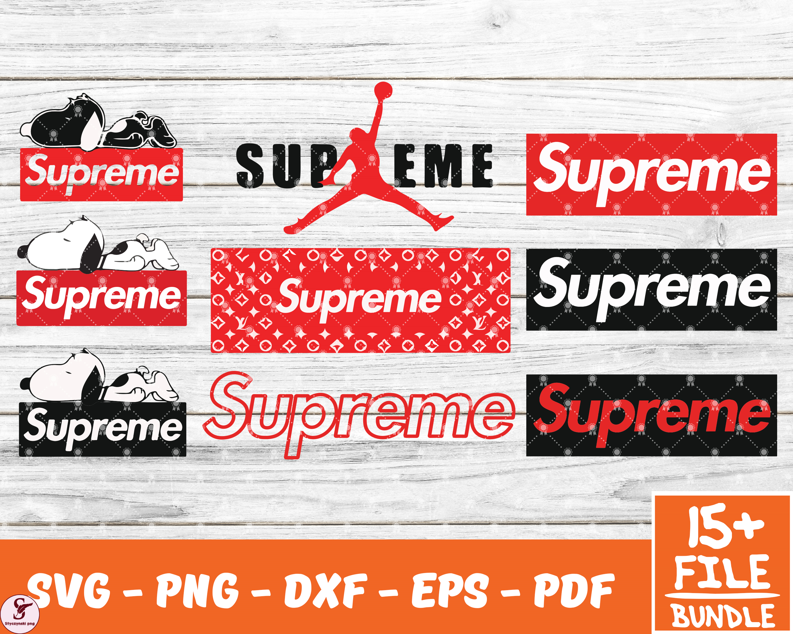 Supreme Svg, Snoopy Svg, Logo Brand Svg ,Supreme Logo, Logo | Inspire ...