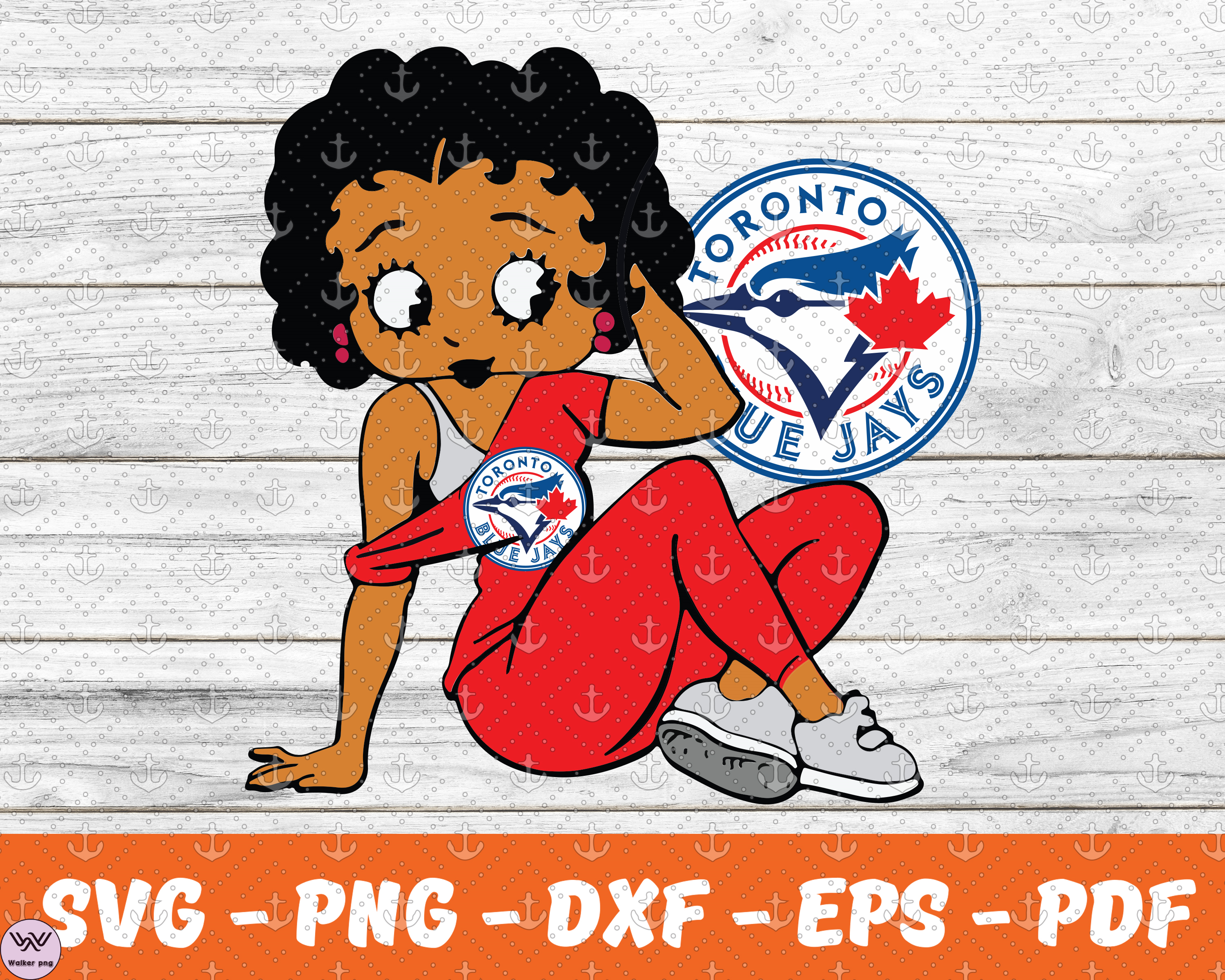 44 Walker png 44 Toronto Blue Jays svg, Mlb Logo ,png, Baseb | Inspire ...
