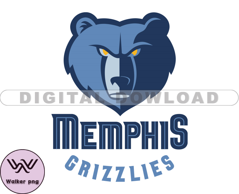 46 Walker Memphis Grizzlies NBA Logo Svg, Nba Svg, Nba Sport | Inspire Uplift