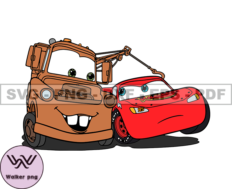 200 Walker png Disney Pixar's Cars png, Cartoon Customs SVG, | Inspire Uplift