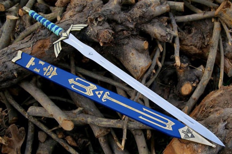 CUSTOM Hand Forged Stainless Steel The LEGEND of ZELDA Full | Inspire ...