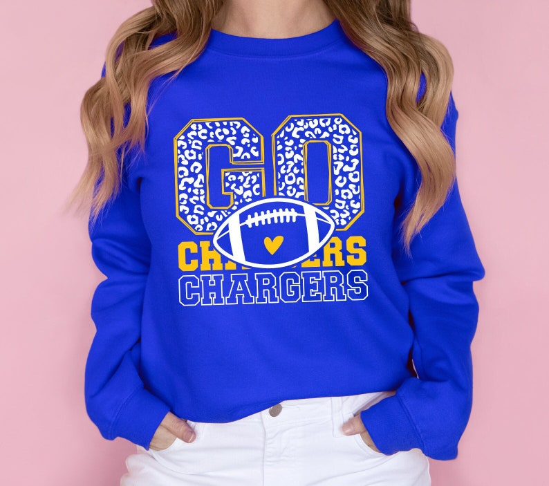 Leopard Go Chargers SVG, Go Chargers svg, Chargers Mascot sv - Inspire ...