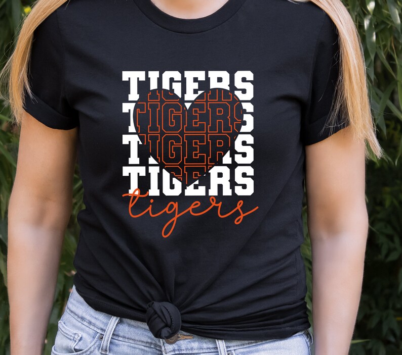 Stacked Tigers SVG,Tigers Mascot svg,Tigers svg,Tigers Schoo - Inspire Uplift