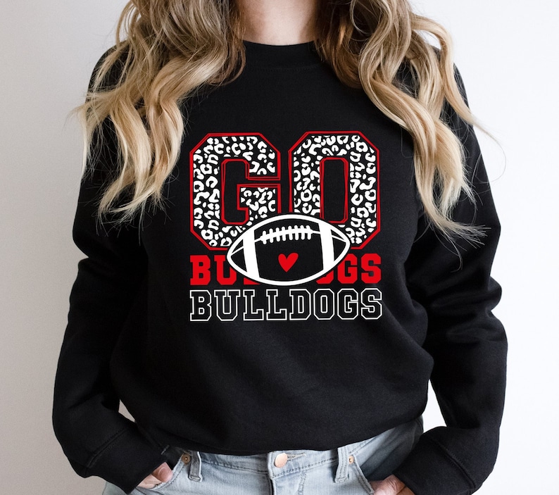 Leopard Go Bulldogs SVG, Go Bulldogs svg, Bulldogs Mascot sv - Inspire ...