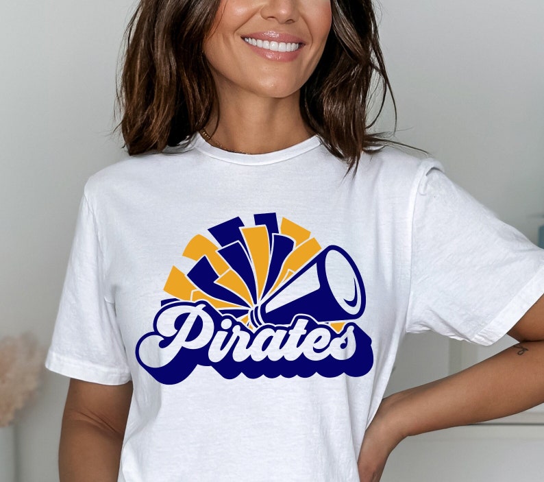 Pirates Cheer SVG PNG, Pirates Mascot svg, Pirates svg, Pira - Inspire ...