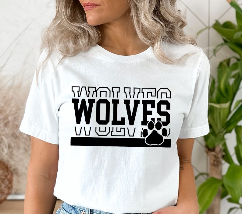 Wolves SVG PNG, Wolves Paw svg, Wolves Mascot svg, Wolves Ch - Inspire ...