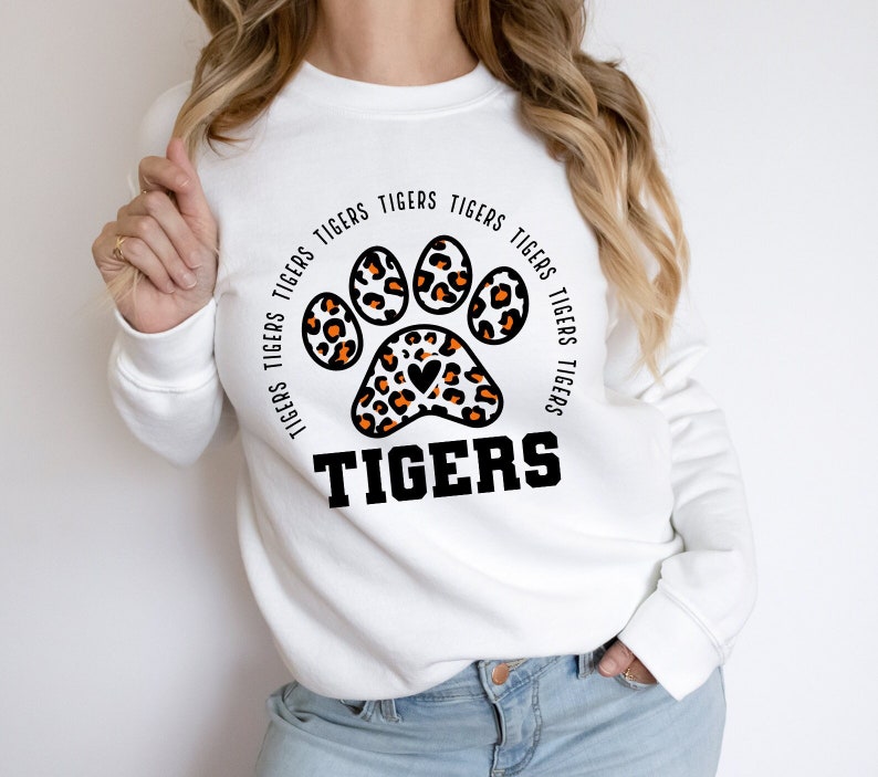 Tigers SVG PNG, Tigers Paw svg, Tigers Mascot svg, Tigers Ch - Inspire Uplift