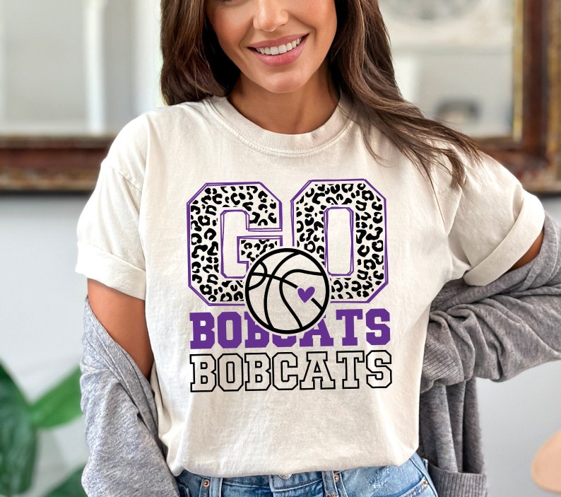 Go Bobcats SVG PNG, Leopard Go Bobcats svg, Bobcats Mascot s - Inspire ...