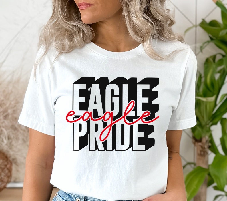 Eagle SVG PNG, Eagle Pride svg, Eagle Mascot svg, School Pri - Inspire ...