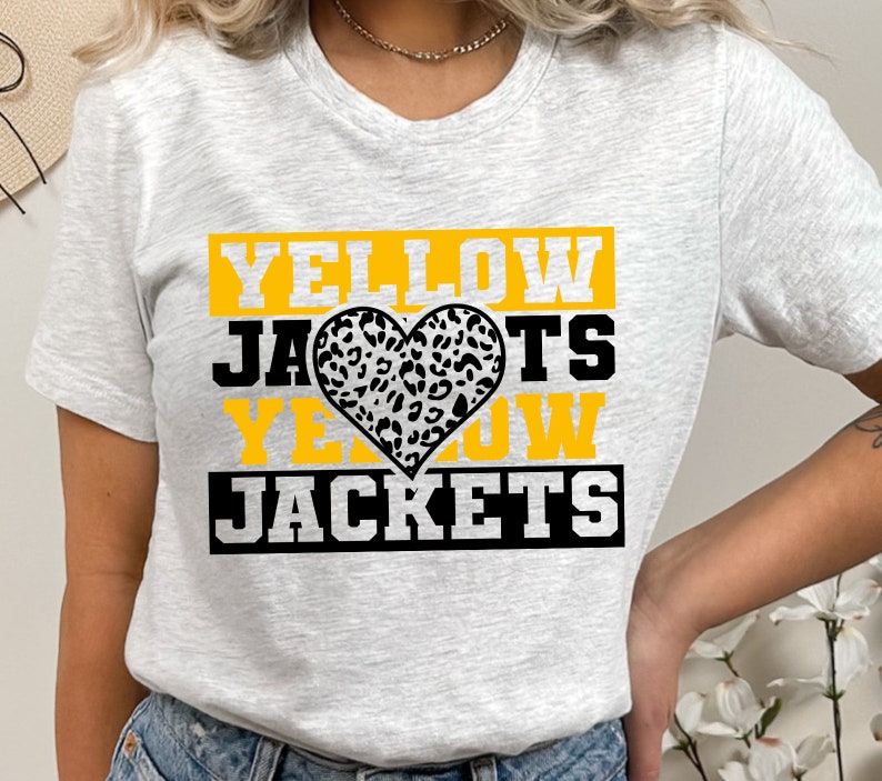 Yellow Jackets SVG PNG, Yellow Jackets Mascot svg,Yellow Jac | Inspire ...