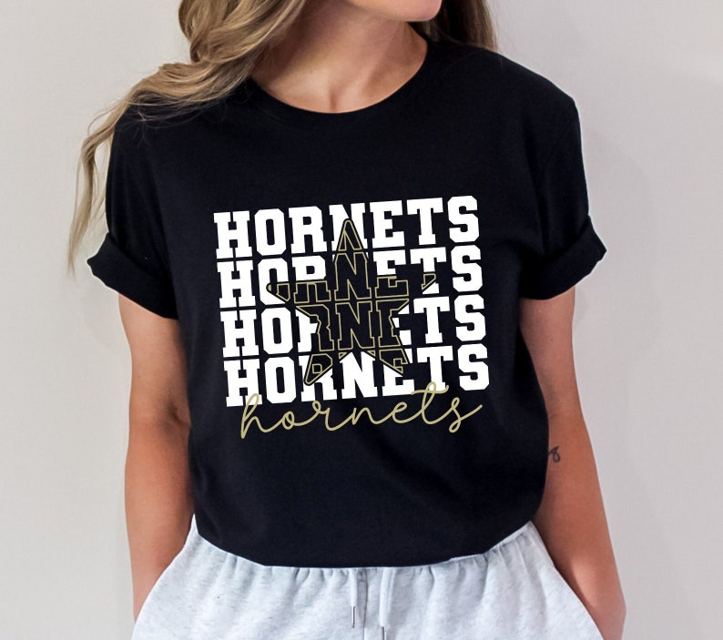 Stacked Hornets SVG, Hornets Mascot svg, Hornets svg, Hornet - Inspire ...