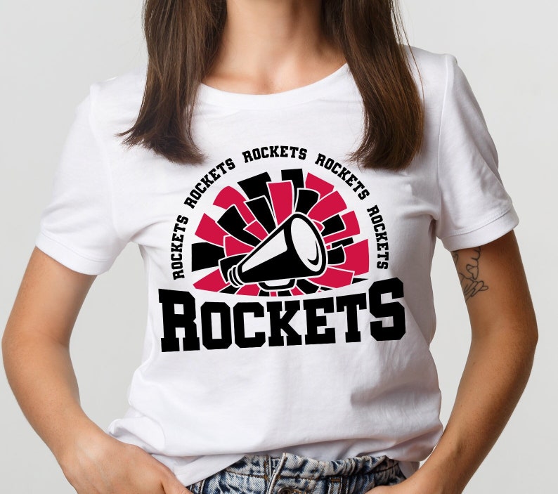 Rockets Cheer SVG PNG, Rockets Mascot svg, Rockets svg, Rock - Inspire ...
