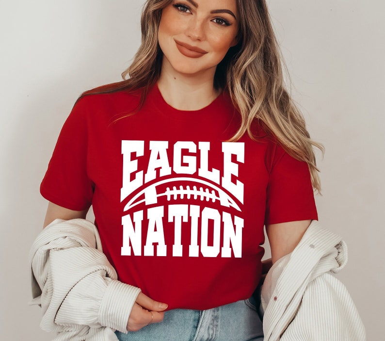 Eagle Nation SVG PNG, Eagle SVG, Eagle Mascot svg, Eagles Ch - Inspire ...