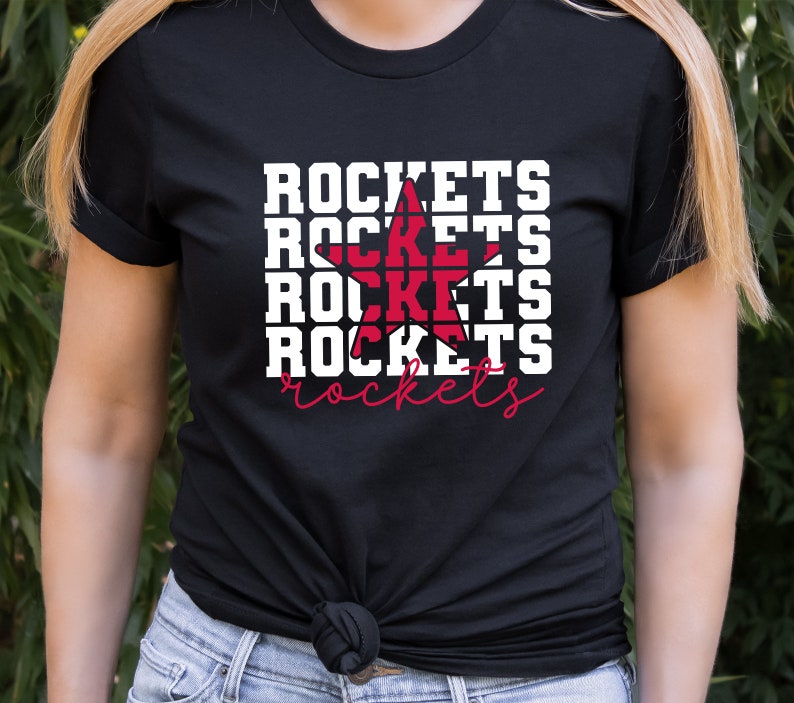 Stacked Rockets SVG, Rockets Mascot svg, Rockets svg, Rocket - Inspire ...