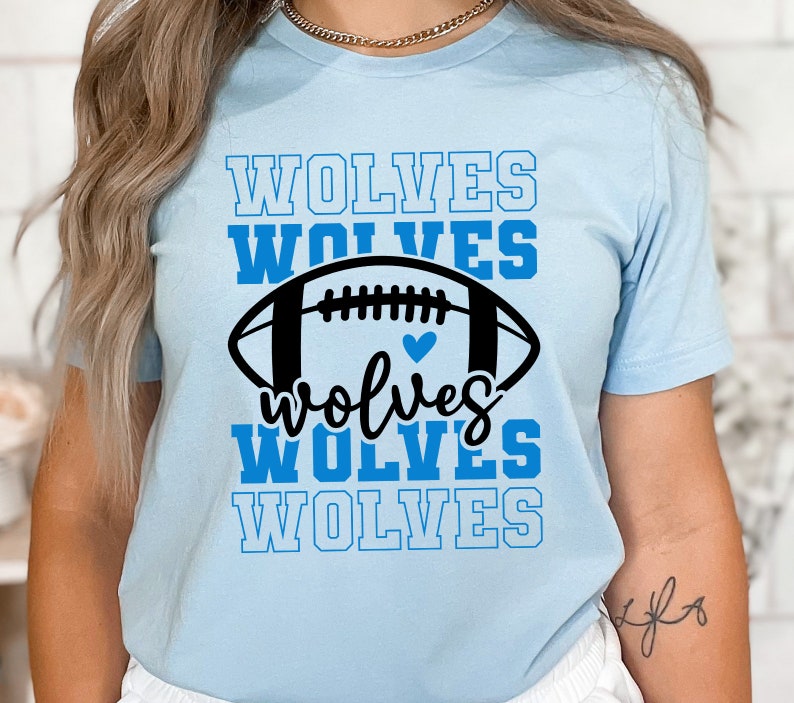 Wolves SVG, Wolves Mascot svg, Stacked Wolves svg, Wolves Sc - Inspire ...